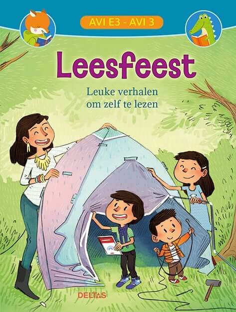 Leesfeest Leuke verhalen om zelf te lezen (AVI E3 / AVI 3) | Deltas ...