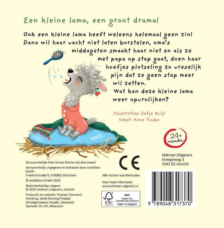 Een groot drama met kleine lama | Anne Taube & Eefje Kuijl ...