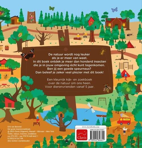 Het grote insecten zoekboek Erik van Bemmel - 9789044846621